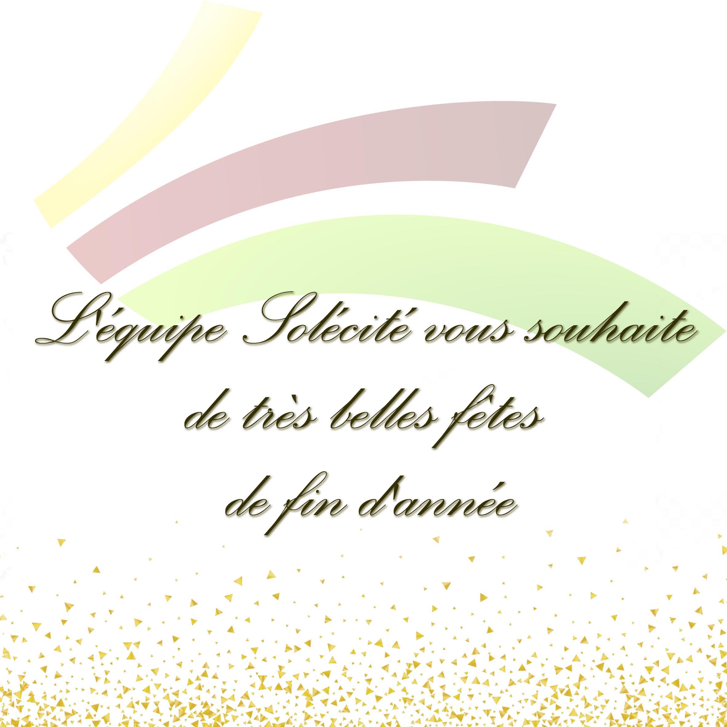 Bonnes fêtes de fin d'année